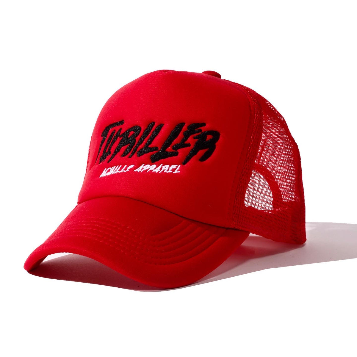 RED TRUCKER THRILLER HAT – Achill3