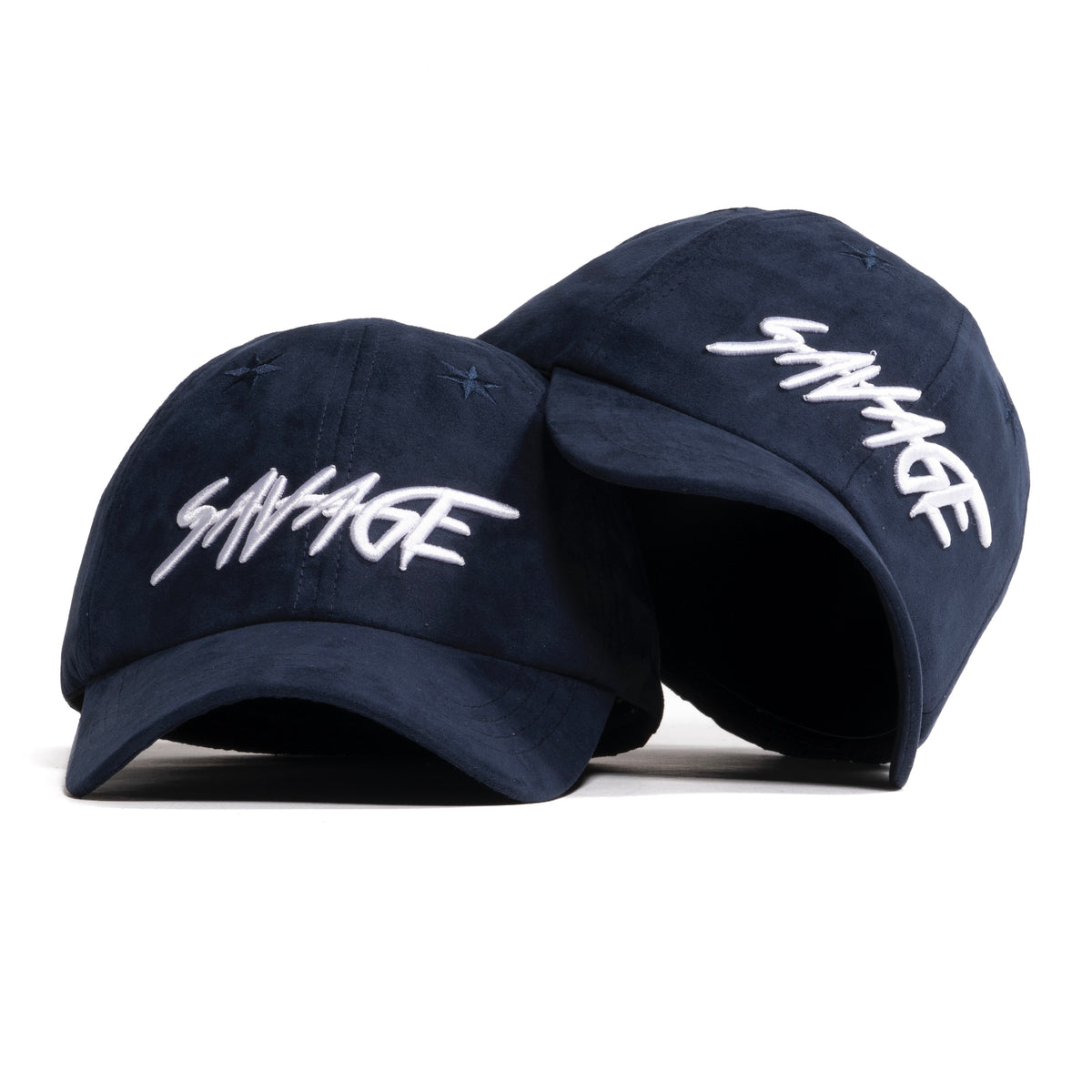 Navy Blue Suede Savage Hat – Achill3